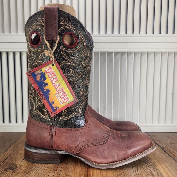 Durango | Shoes | Durango 2 Mahogany Saddle Western Boots Dwdb22 Mens ...